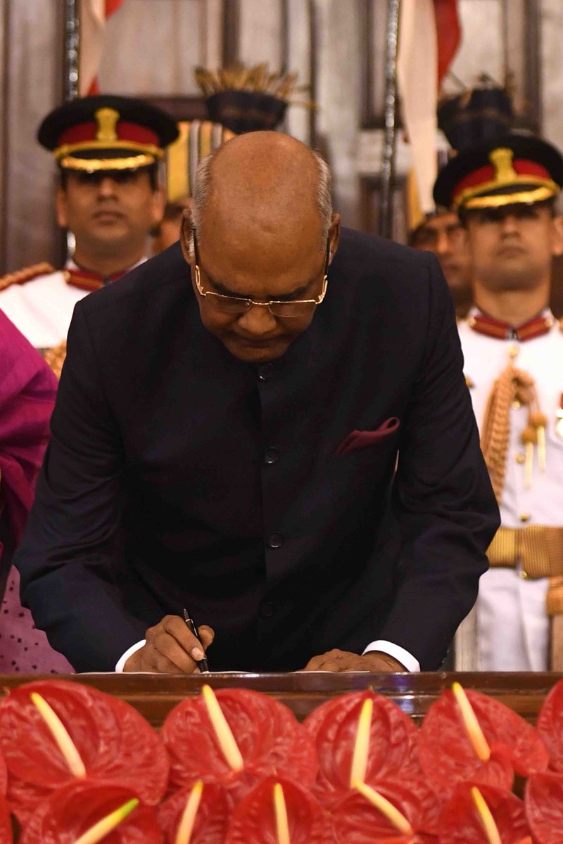 In pictures: Ram Nath Kovind's swearing-in as the 14th President of India