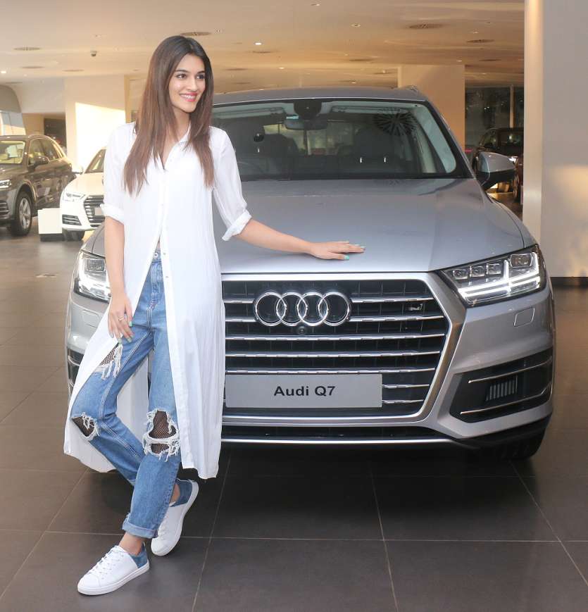 Photos: Kriti Sanon becomes the newest celeb to join the Audi bandwagon